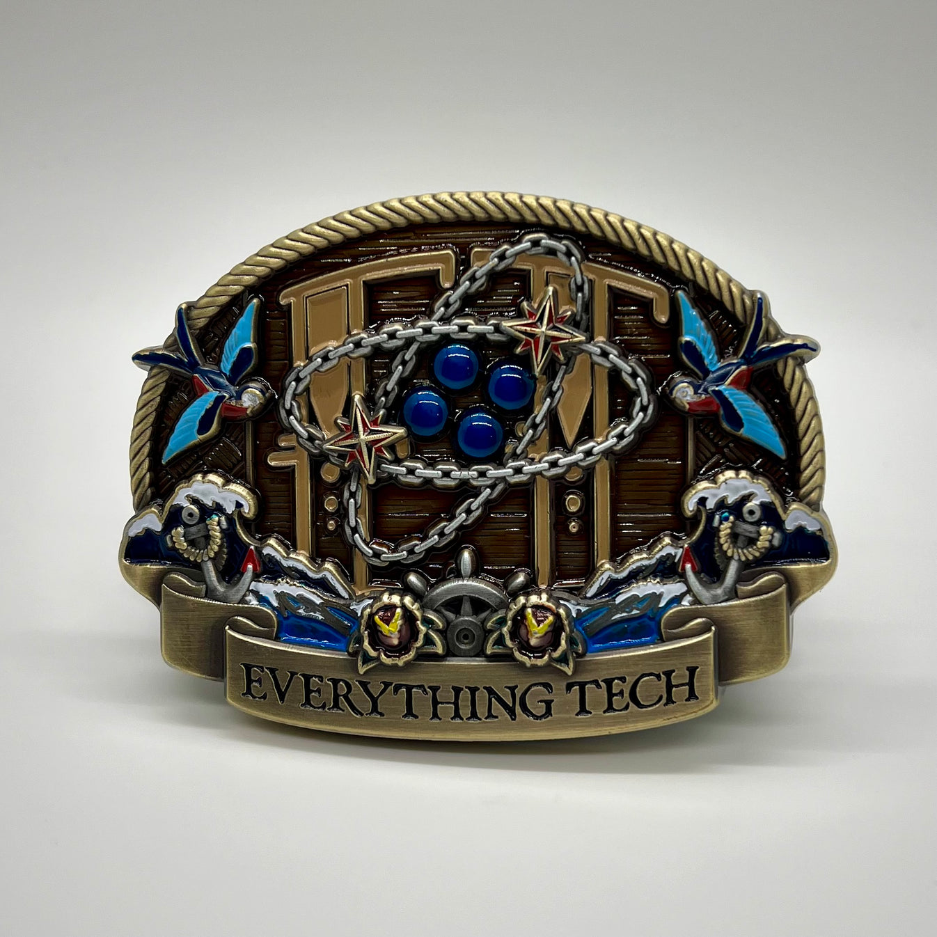 Electronics Technician Belt Buckle – Victory By Volume